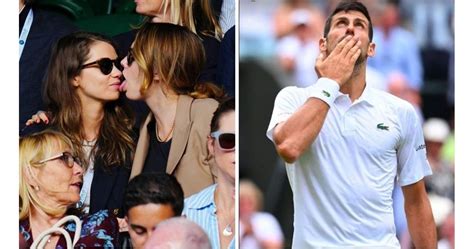 СЕКССКАНДАЛ на Уимбълдън Лесбийки се мляскат пред Ноле