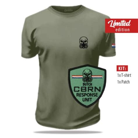 Cbrn Response Unit Kit Gorilla Shopnl Defensie T Shirts