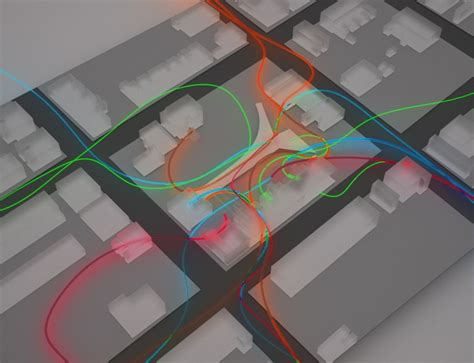 Pedestrian Path Visualization In Baltimore