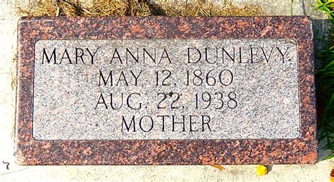 Mary Anna Jones Dunlevy 1860 1938 Find A Grave Memorial