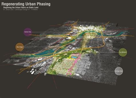 Isometric Context Map Urban Design Diagram Landscape Architecture