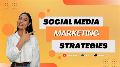 Social Media Marketing Strategies Social Media Marketing For