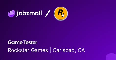 Apply To Game Tester Rockstar Games Jobzmall