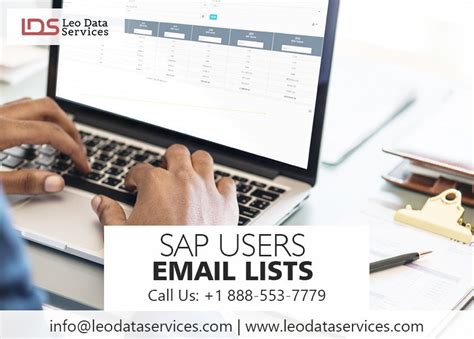 Sap Users Email Lists Leo Data Services Data Services Email List Sap