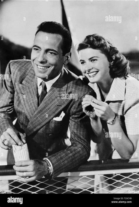Casablanca Mit Humphrey Bogart Und Ingrid Bergman Gdxgq