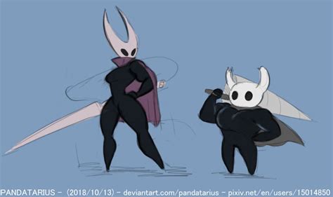 Rule 34 Black Eyes Black Skin Cape Cloak Hollow Knight Hornet Hollow
