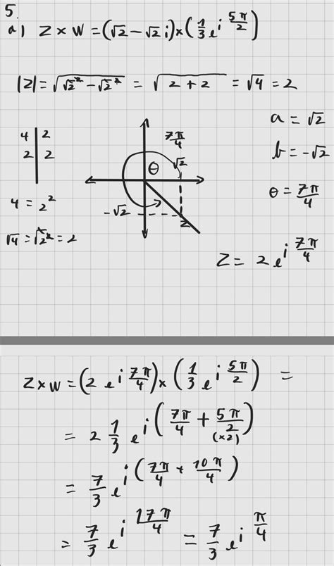 A Level Math University Maths Complex Numbers Algebraic Form And