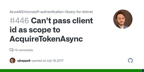can t pass client id as scope to acquiretokenasync · issue 446