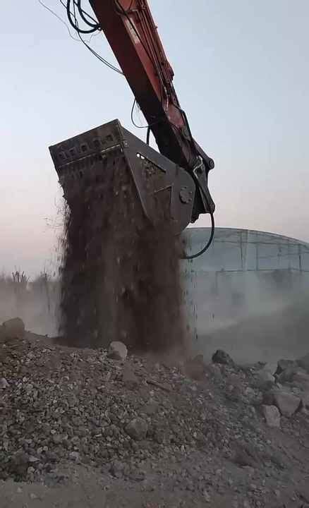 Monde Excavator Vibration Screening Bucket For 20 Ton Excavator Efficient Rock Bucket For