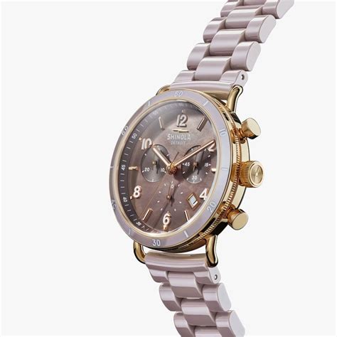 Canfield Sport 40mm Mauve S0120266182 Shinola Canfield Wrist Watch