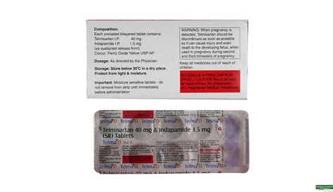 Buy Telma D 10 Tablets Online At Best Prices Wellness Forever