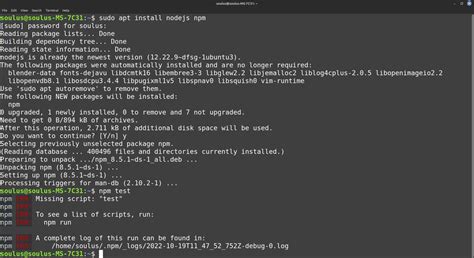 I Have A Problem Installing Npm And Nodejs Rnpm