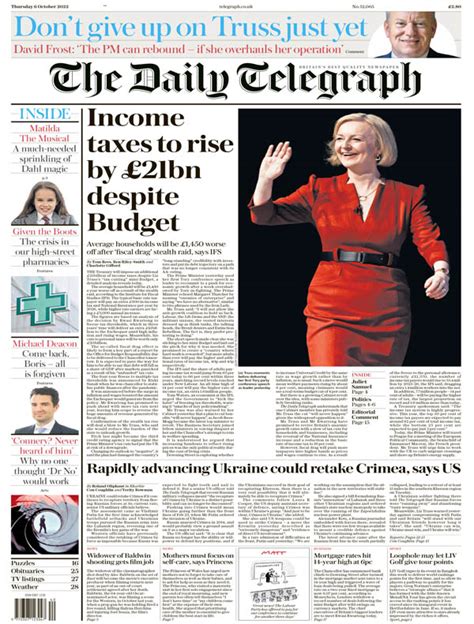 The Daily Telegraph 6 10 2022 Download Pdf Magazines Magazines