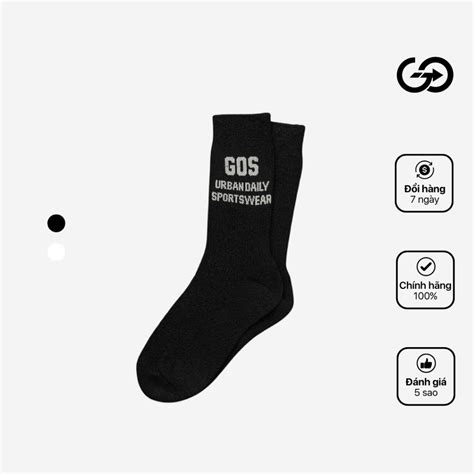 Gos S18 ถุงเท้ากีฬาผู้ชายระดับพรีเมียม Shopee Thailand