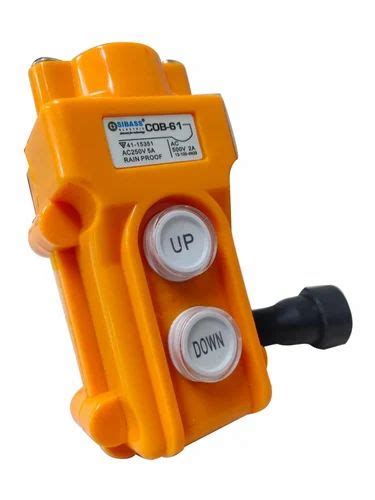 Sibass COB 61 Pendant Push Button For Eot Crane At Rs 100 In Ahmedabad ID 25172156873