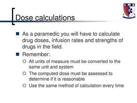 PPT Dose Calculations PowerPoint Presentation Free Download ID 4270995