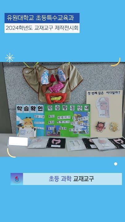 유원대 초등특수교육과 2024 교재교구 제작전시회 유원대 초등특수교육과 교재 교구 교구제작 Youtube