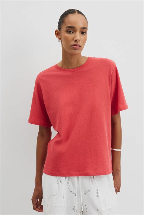 Cayenne Australian Cotton Short Sleeve Relaxed T Shirt T Shirts