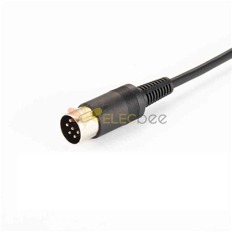 Usb Rs232 Cable With 6 Pin Din Connector Radio Programming Cable For Efficient Configuration 1 Meter