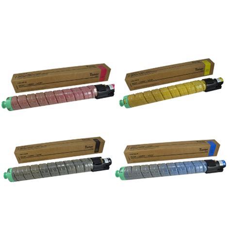 Ricoh C E B C M Y Generic Cartridges Value Pack Toner Corp