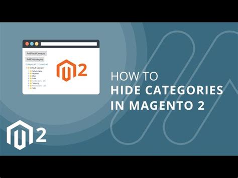 How To Hide Categories In Magento
