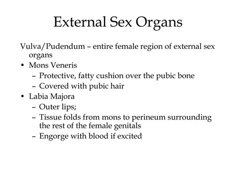 Ppt Understanding Female Sexual Anatomy And Reproductive Physiology