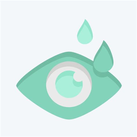 Icon Optometry Related To Medical Specialties Symbol Flat Style