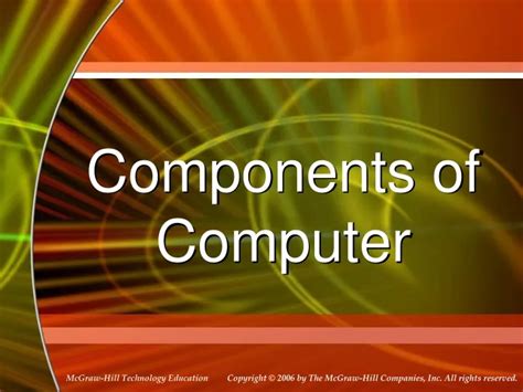 Ppt Components Of Computer Powerpoint Presentation Free Download