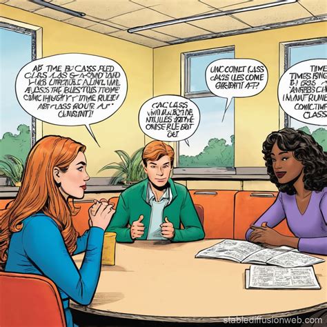 Classroom Rules Circle Time Stable Diffusion Online