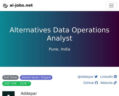 Hiring Alternatives Data Operations Analyst In Pune India Raimljobs