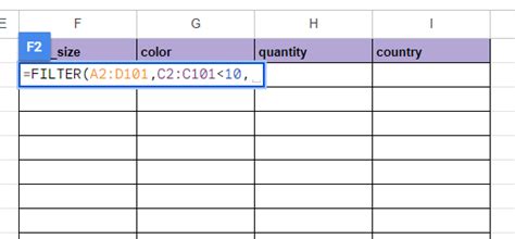 6 Ways To Filter Data In Google Sheets Sheets For Marketers