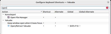 Yakuake Terminal Doesnt Open When Any Window Is Selected Ask Ubuntu