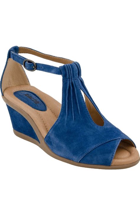 Earth® Caper T Strap Wedge Sandal Women Nordstrom Earth Shoes