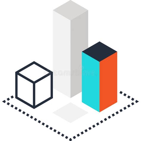 3d modeling flat web icon concept stock vector illustration of
