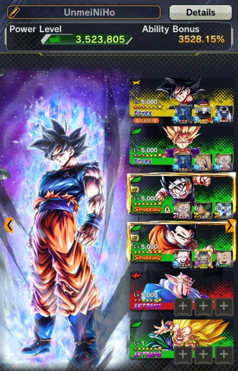Is This The Best Possible Uigohan Blast Based Team Rdragonballlegends
