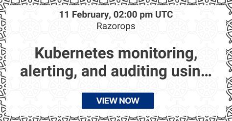 Kube Events On Linkedin Starting In Less Than 24 Hours Kubernetes Monitoring Alerting And