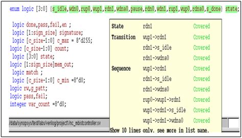 Covered States And Transitions Of MBIST Controller FSM Download Scientific Diagram
