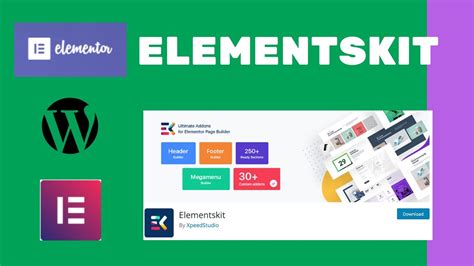 elementskit ️ crea headers y footers personalizados con elementor youtube
