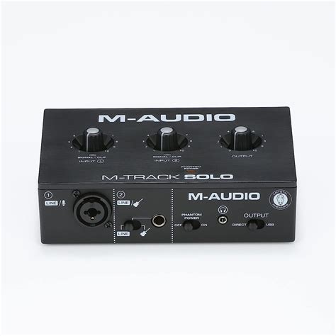 Buy M Audio M Track Solo Usb Audio Interface For Recording Streaming