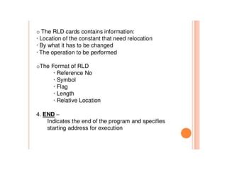 Direct Linking Loader PPTX