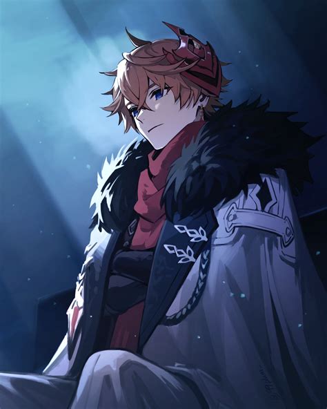 Tartaglia Genshin Impact Drawn By 99plum Danbooru