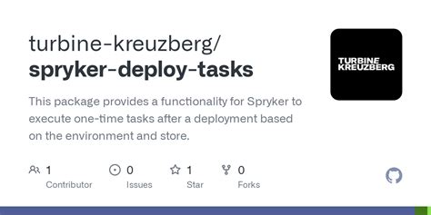 Github Turbine Kreuzbergspryker Deploy Tasks This Package Provides