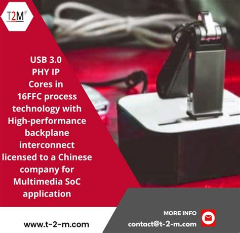 Usb 3 0 Phy Ip Cores In 16ffc Process Technology By T2m Ip Medium