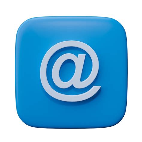 Premium Photo Email Address Icon Logo Communication Isolated On