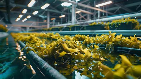 Premium Photo Thriving Seaweed Algae In Aquaculture Farm Signals