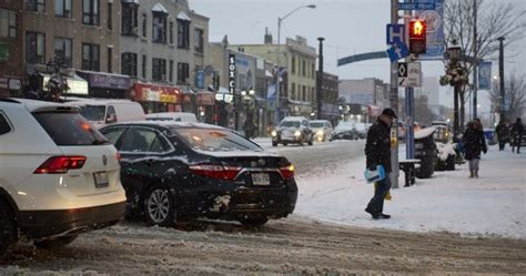 ‘snow And Ice Pellets Toronto Placed Under Winter Storm Warning
