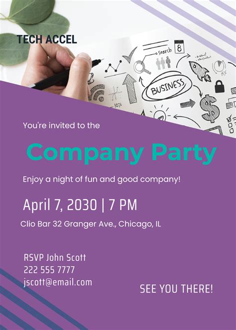 Free Startup Invitation Template To Edit Online