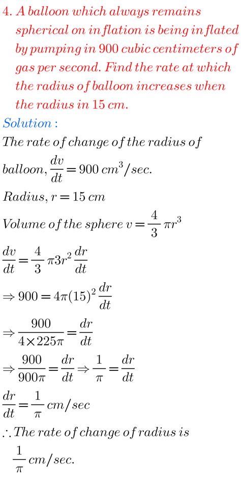 Solutions For Applications Of Derivatives Exercise 10 E Inter Maths Glow