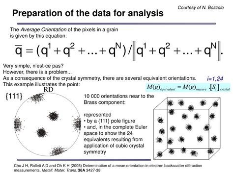 Ppt Analysis Of Ebsd Data L17 Powerpoint Presentation Free