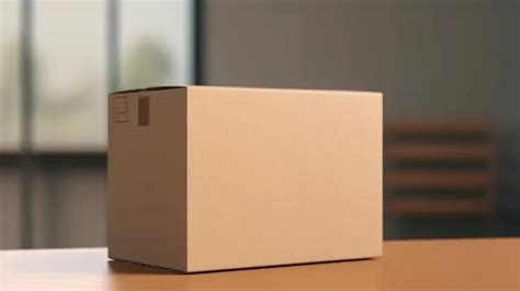 밝은 배경 3d 렌더링에 크래프트 갈색 마분지 상자 쇼케이스 블랙 박스 포장 템플릿 3d 상자 배경 일러스트 및 사진 무료